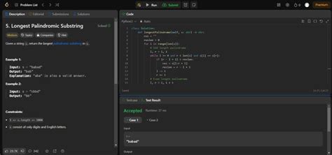 Ajith Kumar On Linkedin Problemsolving Python Coding Leetcode