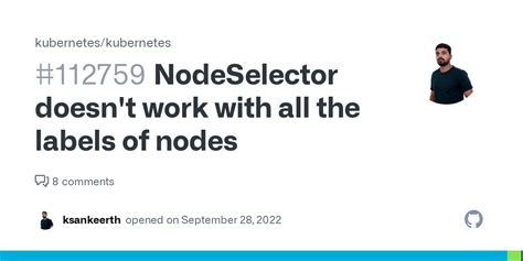 Nodeselector Doesnt Work With All The Labels Of Nodes · Issue 112759