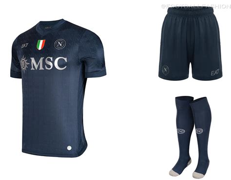Ssc Napoli 2025 26 Ea7 Champions League Kits Football Fashion