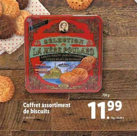 Promo Coffret Assortiment De Biscuits Chez Lidl ICatalogue Fr