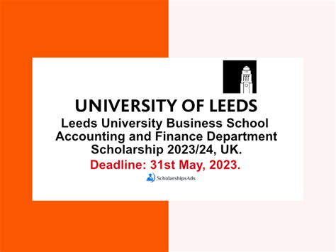 Leeds University Business School Accounting And Finance Department