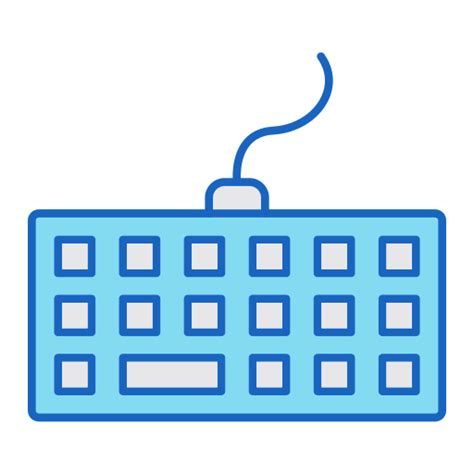 Keyboard Generic Color Lineal Color Icon