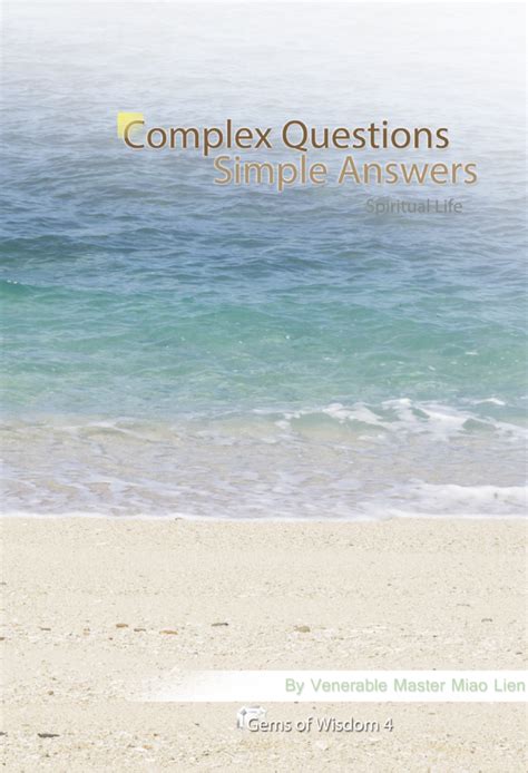 Complex Questions Simple Answers Spiritual Life Lymt Canada Books