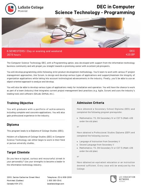 Dec Computer Science Courses Data Processing Pdfbrochure En Pdf Application Software Laptop