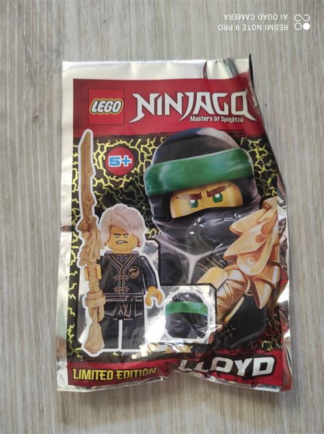Lego Ninjago Figurka Lloyd Miecz Smoka Saszetka Oficjalne Archiwum Allegro