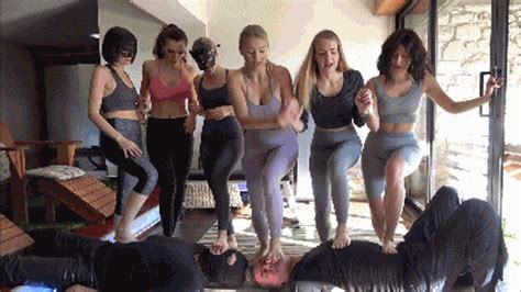 The Femdom Weekend Brutal Trampling Sweaty Feet Licking Divine Goddess Gabriella Clips4sale