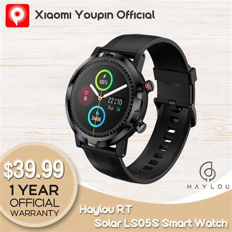 Smartwatch Xiaomi Haylou Solar LS05S za $34.38 / ~132zł - LowcyChin.pl