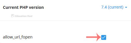 How To Enable Or Disable PHP S Allow Fopen Using CloudLinux Selector In CPanel Education