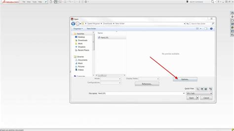 Importing STL Files Into SOLIDWORKS As A Solid Or Surface