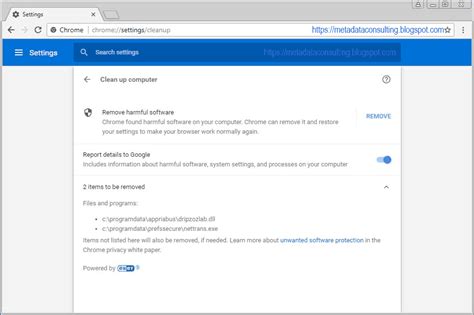 Metadata Consulting Dot Ca How To Clean Chrome Malwareadwarerogue