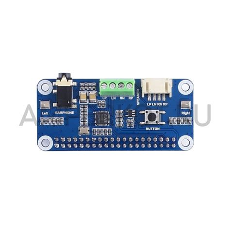 Купить waveshare wm8960 звуковая карта для raspberry pi hi fi stereo codec play record