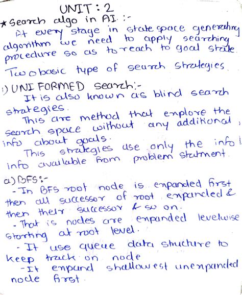 Ai Unit 1 All Notes Artificial Intelligence Unit No 01 Unit Name Introduction Co1 Identify