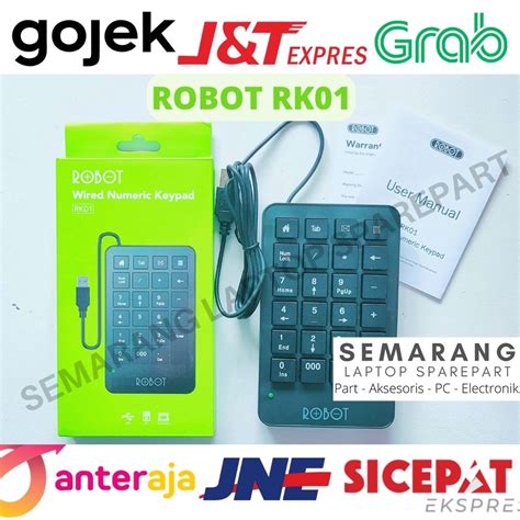 Jual ROBOT RK Keyboard Numeric Keypad Numpad Wired Kabel Usb Numerik Angka Shopee Indonesia