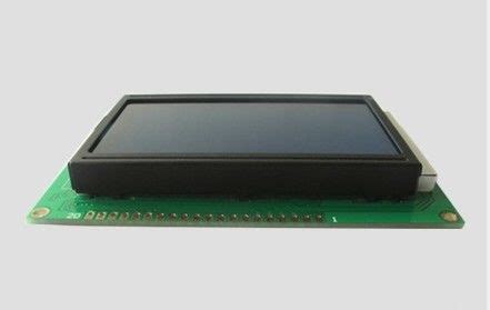 Monochrome Dot Matrix Graphic LCD Display Module With White Backlighting