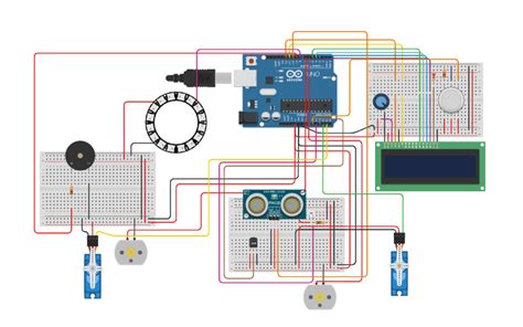 Circuit Design Detect Gas In The Kitchen Tinkercad