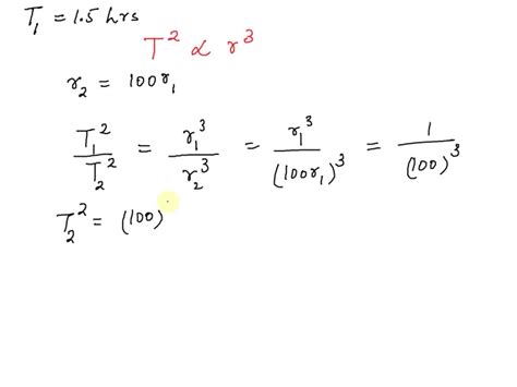 Solved A Satellite Orbits The Earth Once Ever 4 0 Hours What Is The Distance Between The