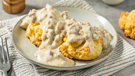 Southern Biscuits And Gravy Recipe Simple Comfort Classic Womans World