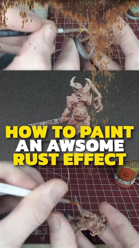 How To Paint Rust Effects Artofit