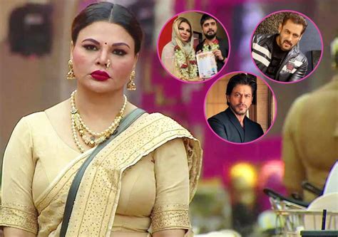 Rakhi Sawant Tells Husband Adil Khan Shah Rukh Khan Salman Khan