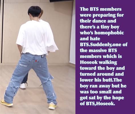 Hoseok Unaware Buttcrush By Btscookies On Deviantart