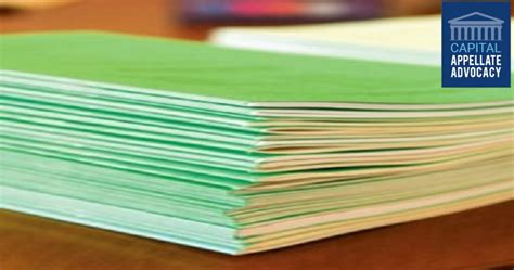 All Things Amicus Capital Appellate Advocacy Pllc