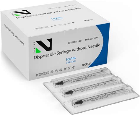 Medivena One Care 1ml Luer Lock Syringes Sterile Low Dead