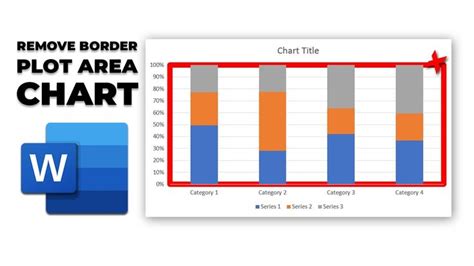 How To Remove Border From Plot Area Of Chart In Word