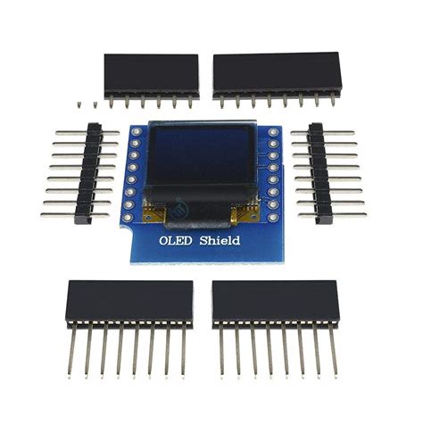 Wemos D1 Mini Oled Ssd1306 64x48 066 Shield I2c Pour Esp8266 Arduino