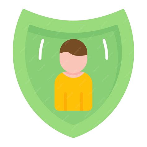 Premium Vector Pseudonymisation Flat Illustration