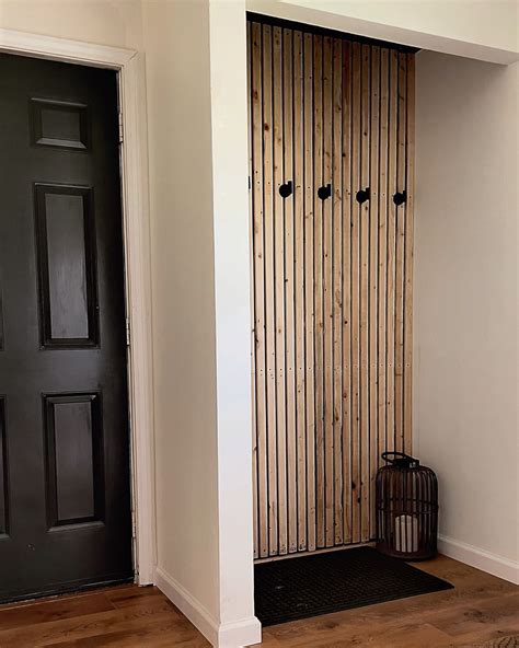 Wood Slat Wall Entryway Artofit