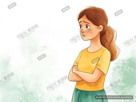 Ai创作图想心事的女孩 女孩眺望素材 女孩人物插画 女孩插画封面插画 女孩女孩插画 孤单的小女孩插画 女孩插画封面 女孩心事 女生女孩插画 心理困扰问题 女孩插画少女插画 人物情绪插画 扁平画