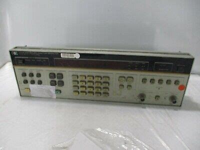 Function Hp A Synthesizer Function Generator