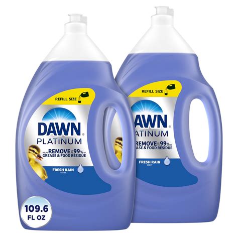 Dawn Platinum Dish Soap Liquid Dishwashing Liquid Dish Detergent