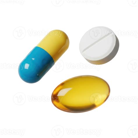 A Collection Of Diverse Medication Forms Including A Blue And Yellow
