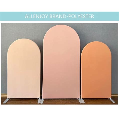 Nude Arch Backdropbrown Arch Backdrop Panels Arched Fabric Backdrop