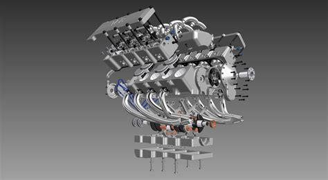 V8 Exploded View 4 By Shotgunslinger On Deviantart