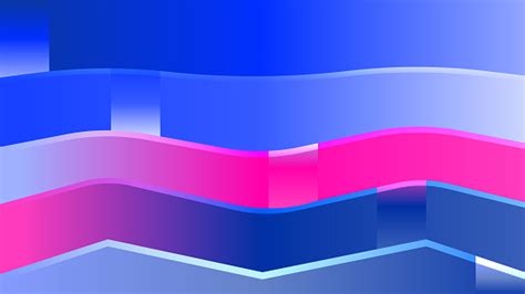 여러 가지 빛깔의 추상적 인 3 차원 기하학적 그림 파도와 줄무늬 0명에 대한 스톡 벡터 아트 및 기타 이미지 0명 3차원 형태 개념 Istock