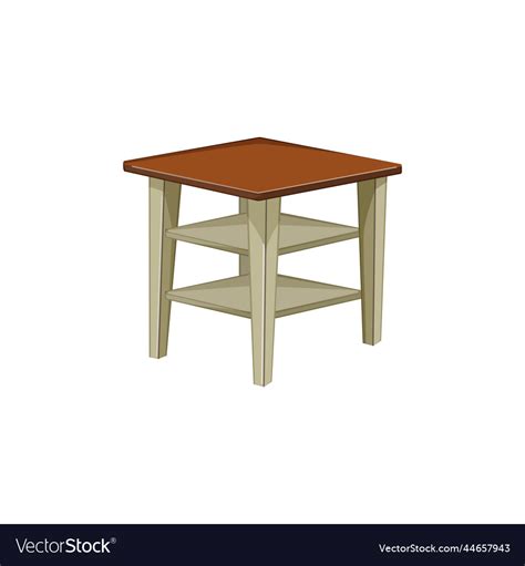 Room Table Dining Cartoon Royalty Free Vector Image