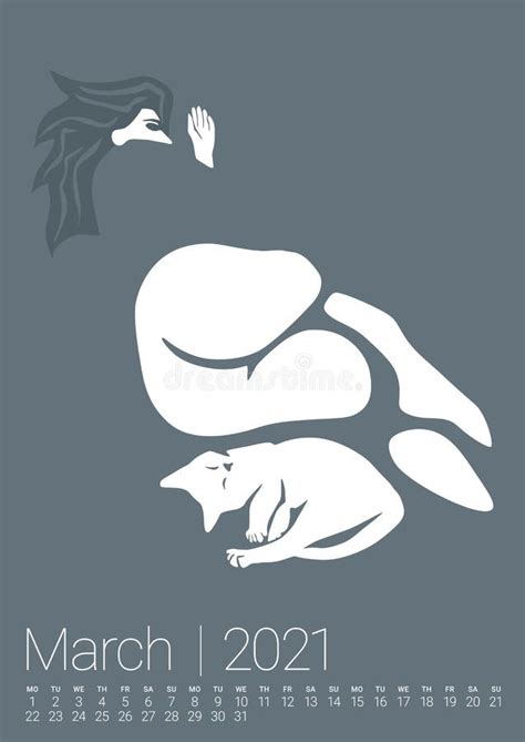 Vector Erotic Calendar Stock Vector Illustration Of Lovely 201443271