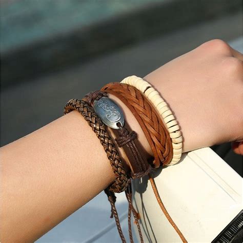 Set Bratari Piele Multicolor Emag Ro