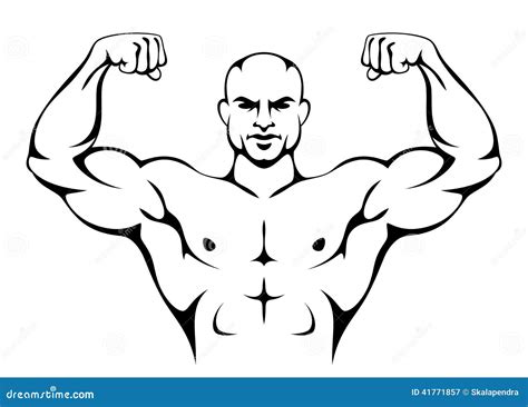 Strong Man Drawing