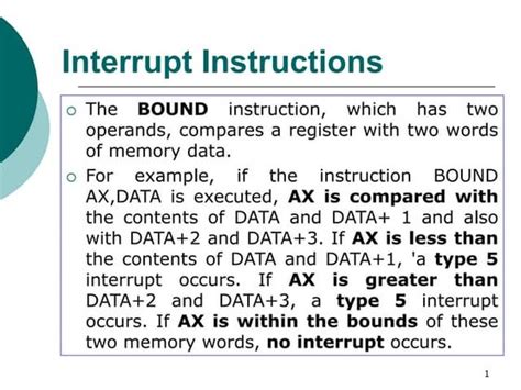 8086 Microprocessor Interrupts Ug Final Sempptx