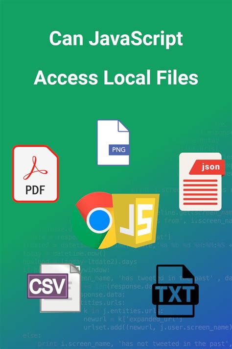 Can Javasscript Access Local Files Canning Javascript Locals