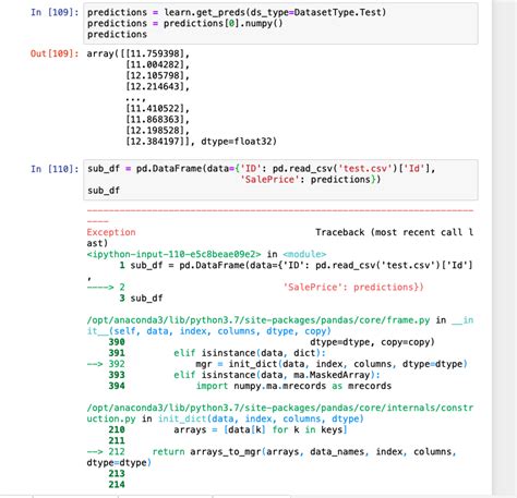 Getpreds To Dataframe Submission To Kaggle Question Part 1 2019