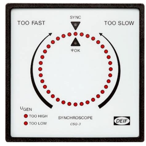 Csq 3 Check Synchronising Relay Ul Listed