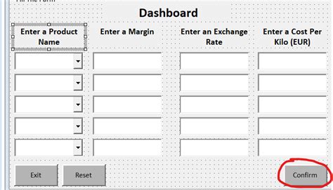 How To Link User Input From Userform To A Spreadsheet Rexcel