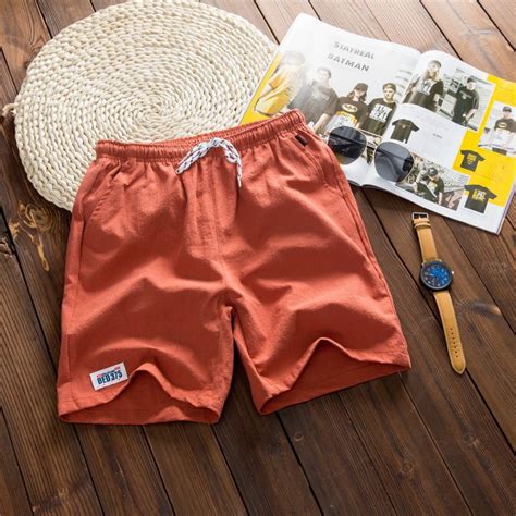 กางเกงขาสั้นผ้าฝ้ายลำลองผู้ชายไซส์ใหญ่กางเกงห้าส่วนกางเกงชายหาดทรงหลวม M 5xl1 P20yaxfczs