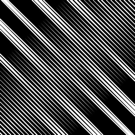 Monochrome Seamless Pattern Diagonal Random Lines Abstract Texture