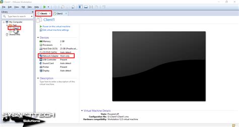 How To Configure Host Only Network In Vmware Sysnettech Solutions