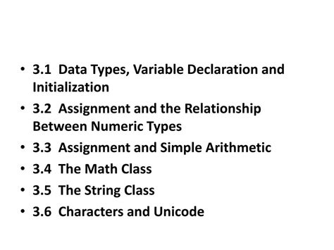 Ppt Unit 3 Java Data Types Powerpoint Presentation Free Download Id6050628
